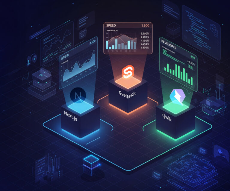 Next.js vs SvelteKit vs Qwik: Best Framework in 2025
